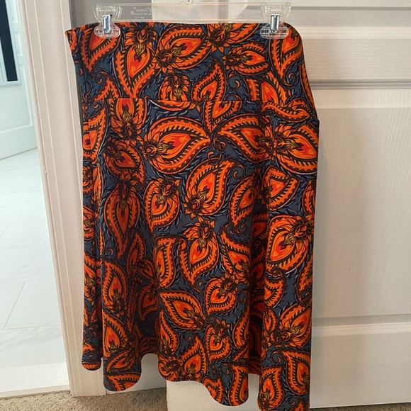 LuLaRoe | Skirts | Lularoe Azure Skirt Size Xl | Poshmark
